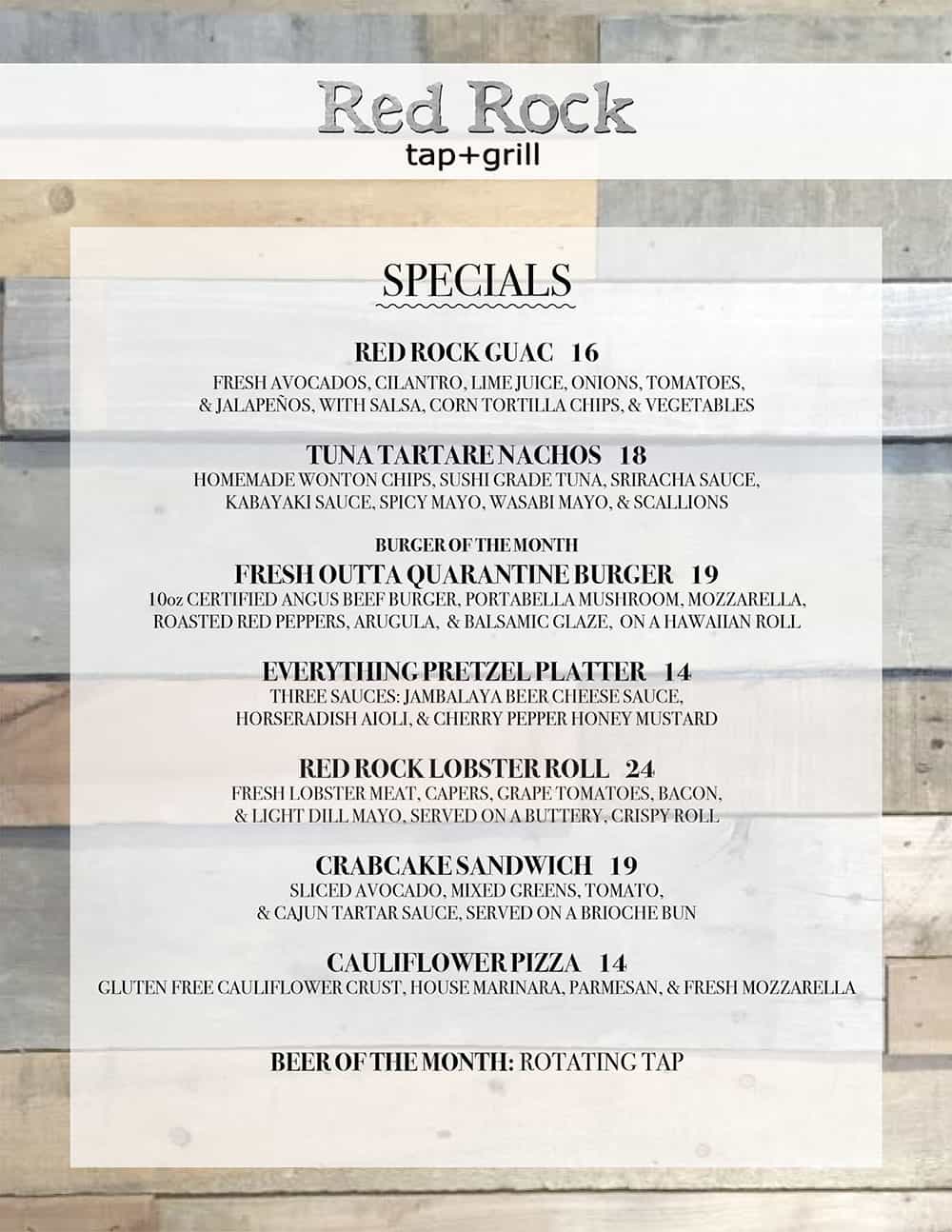 Red Rock | Tap + Grill — Red Bank, NJ