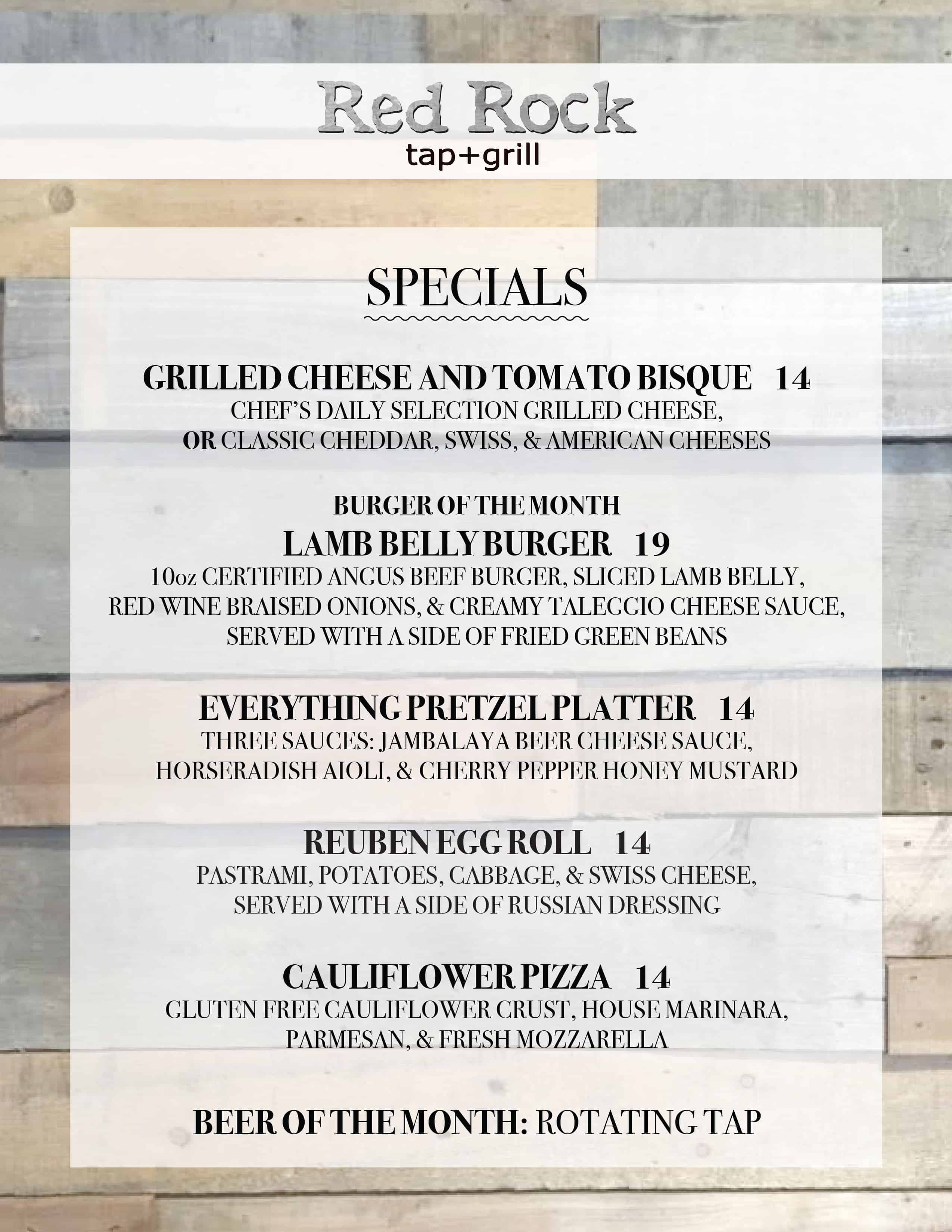 Red Rock | Tap + Grill — Red Bank, NJ